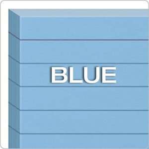 Oxford Ruled Color Index Cards, 3" x 5", Blue, 100 Per Pack (7321 BLU)