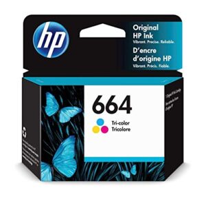 cartridge hp 664 (f6v28al) color for printer hp deskjet ink advantage 1115, 2134, 2135, 2675, 3635, 3775, 3785, 3787, 3789, 3835, 4535, 4675, 5075, 5275 (1 ink hp 664 color)