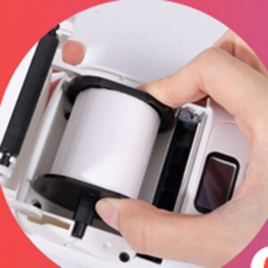 ZSEDP Smart Thermal Label Printer -Compatible Business Barcode Label Price Cable Sticker Printer