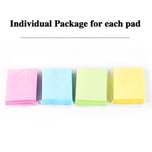 50 Pads Mini Sticky Notes 1.5X 2 inch, Small Self-Stick Note, Bulk Tiny Pads for Office, School, Home, 100 Sheets/Pad, 4 Pastel Colors, Pink, Yellow, Green, Blue