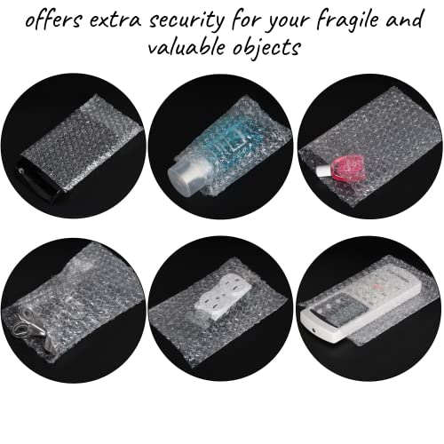 Mr. Pen- Bubble Cushion Wrap Pouches, 100 Pack, 4x6 Inches, Bubble Pouches, Bubble Out Wrap Bags, Bubble Bags, Bubble Bags for Shipping, Bubble Bags for Packing, Bubble Sleeves