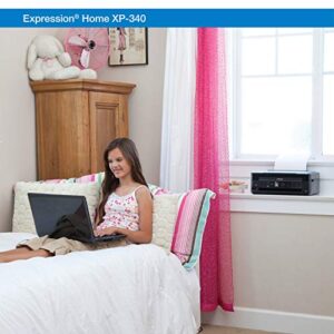 Epson Expression Home XP-340 Wireless Color Photo Printer with Scanner and Copier, Amazon Dash Replenishment Ready