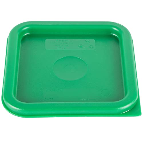 Cambro Polycarbonate Square Food Storage Containers 4 Quart With Lid - Pack of 2