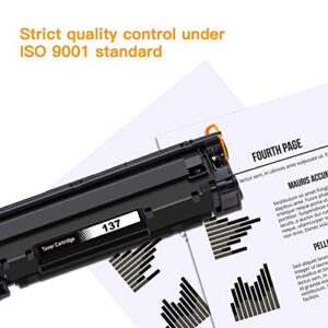 E-Z Ink (TM) Compatible Toner Cartridge Replacement for Canon 137 CRG 137 CRG137 9435B001AA to use with ImageClass D570 MF236n MF216N MF227dw MF247dw MF212w MF217w MF244dw Printer (Black, 4 Pack)