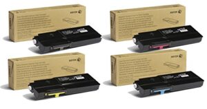 xerox versalink c400/c405 color + black standard capacity toner cartridge multi-pack (2,500 pages) – 106r03500, 106r03501