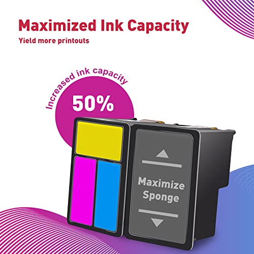 HOTCOLOR 67XL HP Printer Ink Replacement for HP 67 Ink Cartridges Black/Color Combo Pack XL for HP Envy 6055e 6000 Deskjet 2755e 4155e deskjet Plus 4155 4158 4152 Envy Pro 6455 6452 6400 (1+1, 2PK)