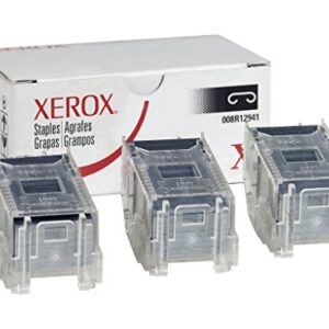 Genuine Xerox Stacker Staples Cartridges for the Phaser 7760 (3 Cartridges, 5,000 Staples Each), 008R12941