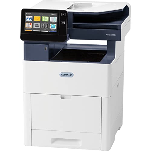 Xerox VersaLink C505 C505/XM LED Multifunction Printer-Color-Copier/Fax/Scanner-45 ppm Mono/45 ppm Color Print-1200x2400 Print-Automatic Duplex Print-120000 Pages Monthly-700 Sheets Input-Color