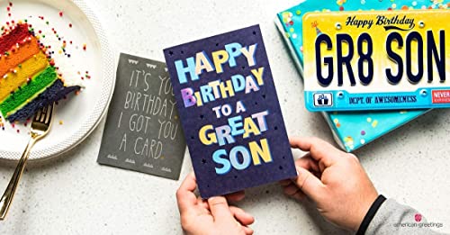 American Greetings Birthday Card for Son (Celebrate)