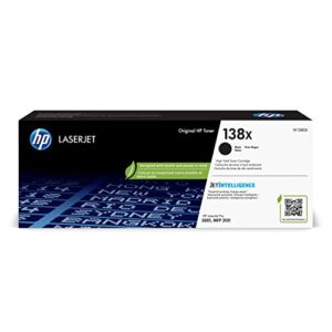 hp original 138x black laserjet toner cartridge | this cartridge works laserjet pro 4001, mfp 4101 | w1380x