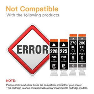 E-Z Ink (TM) Compatible Ink Cartridge Replacement for Canon PGI-250XL PGI 250 XL to use with PIXMA MX922 MX722 MG5420 MG5520 MG5620 MG6320 MG6420 MG6620 MG7120 MG7520 iP8720 (Large Black, 6 Pack)