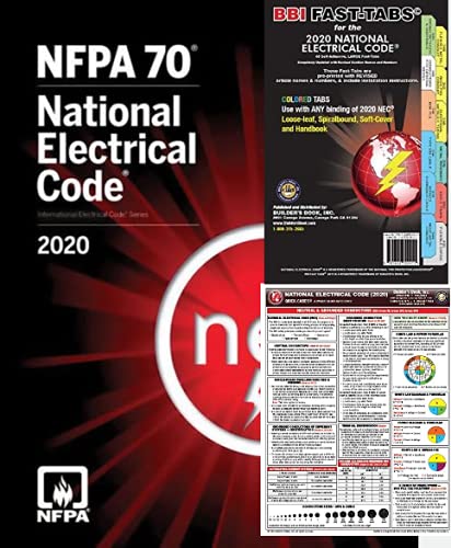 National Electrical Code 2020 NEC NFPA 70 with BBI Fast TAB with Quick Card