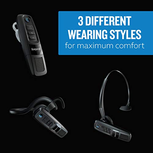 BlueParrott C300-XT Noise Canceling Bluetooth Headset – Hands-Free Wireless Headset, Perfect For High-Noise Environments, Long Wireless Range with Superior Sound, IP65-Rated, Black