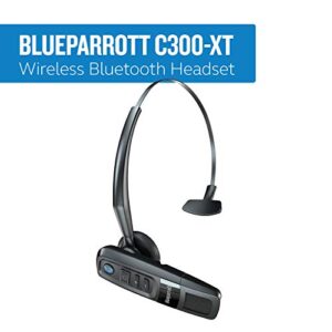 BlueParrott C300-XT Noise Canceling Bluetooth Headset – Hands-Free Wireless Headset, Perfect For High-Noise Environments, Long Wireless Range with Superior Sound, IP65-Rated, Black