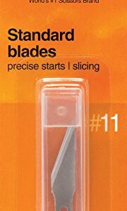 Fiskars 196010-1006 Standard Number 11 Blades, 5 Pack, Orange