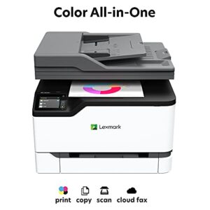 Lexmark MC3224i Color Laser Multifunction Product with Print, Copy, Digital Fax, Scan and Wireless Capabilities, Plus Full-Spectrum Security and Print Speed up to 24ppm (40N9640), (Renewed)