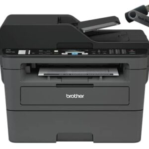 Brother MFC-L27 10DW Series Compact Wireless Monochrome Laser All-in-One Printer, Print Copy Scan Fax, Speed Up to 32 ppm, Auto Duplex Print, 2-line LCD, Mobile Printing, Tech Deal USB