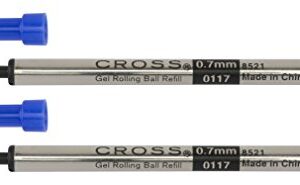 Cross Selectip Gel Rollerball Pen Refill - Blue - Dual Pack