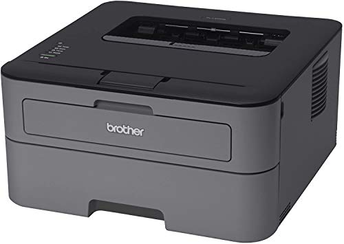 Brother Monochrome Laser Printer with Duplex Printing, 2400 x 600 DPI, up to 27 Pages per Minute, Automatic Duplex (2-Sided) Printing, Compact HL-L2300d