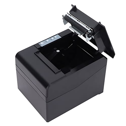 Mini Thermal Printer, Compact Portable Mobile Printer, 300mm/s High Speed Printing Speed, for Logistics, Restaurants, Milk Tea Shops, Takeaways(US)