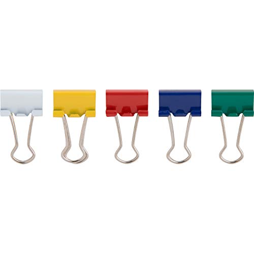 Business Source Binder Clips Binder Clip, Mini 9/16 (Pack of 100)