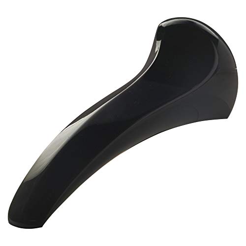 Softalk Antibacterial Black Phone Shoulder Rest | Landline Telephone Accessory (00101M)