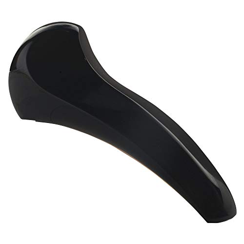 Softalk Antibacterial Black Phone Shoulder Rest | Landline Telephone Accessory (00101M)