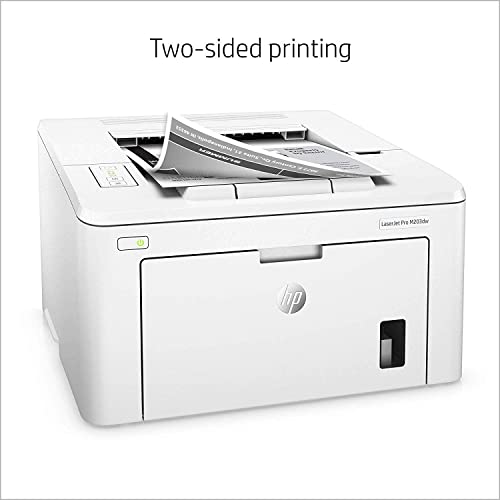 HP LaserJet Pro M203dw Printer, White (Renewed)