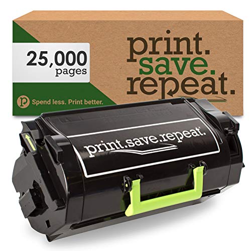 Print.Save.Repeat. Lexmark 521H High Yield Remanufactured Toner Cartridge for MS710, MS711, MS810, MS811, MS812 Laser Printer [25,000 Pages]