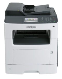 lexmark mx417de monochrome all-in one laser printer, scan, copy, network ready, duplex printing and professional features