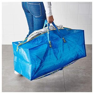 Ikea Frakta Storage Bag - Blue -- SET OF 3