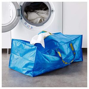 Ikea Frakta Storage Bag - Blue -- SET OF 3