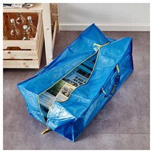 Ikea Frakta Storage Bag - Blue -- SET OF 3