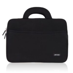 amCase Chromebook Case-11.6 to 12 inch Neoprene Travel Sleeve with Handle-Black