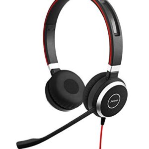 Jabra Evolve 40 Stereo UC - Professional Unified Communicaton Headset (Renewed)