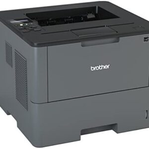 Brother HL-L62 Series Compact Monochrome Laser Printer, 48ppm, 520 Sheets, Wireless, Mobile Printing, Auto 2-Sided Printing, with MTC Printer Cable