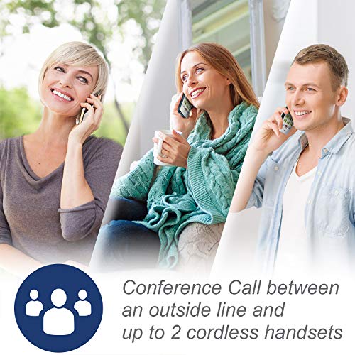 VTech CS6509 Accessory Cordless Handset, Silver/Black | Requires VTech CS6519 or CS6529 to Operate