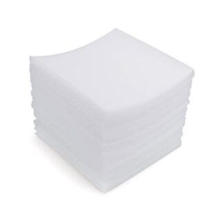 amazon basics foam wrap sheets, 7-3/8 inches x 7.5 inches, 1/16-inch thick, 100 pack