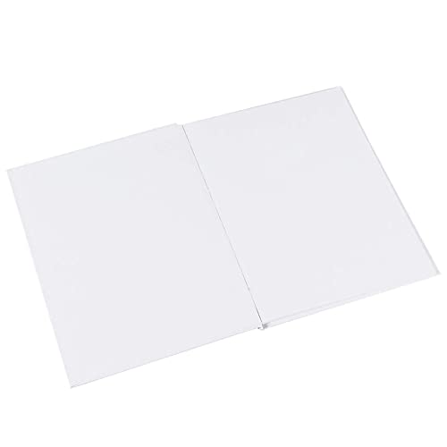 Blank Hardcover Sketchbooks, 18 Sheets Each (6 x 8 In, 6 Pack)