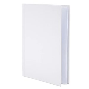 Blank Hardcover Sketchbooks, 18 Sheets Each (6 x 8 In, 6 Pack)