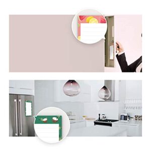 5 Pack Magnetic Notepads for Fridge with Pen Holder, Full Magnet Back Notepad, to Do List, Grocery Shopping, Summer Theme, 6" x 3", 50 Sheets, Magnet Memo Pad for Fridge, Locker, File Cabinet, etc