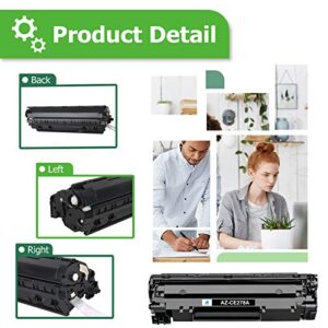 Aztech Compatible Toner Cartridge Replacement for HP 78A CE278A Used for HP P1606dn MFP M1536dnf P1606 1606dn M1536 P1560 P1566 Toner Printer Ink (Black, 2-Pack)