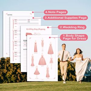 Wedding Planner - Wedding Planning Book, 8.4" x 6.3", Great Wedding Planner Book and Organizer with Hardcover and Elastic Binder for Couples, Timeline & Calendar, Guest Planning, Venues & Suppliers