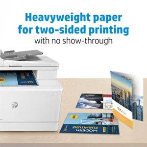 HP Professional Business Paper, Glossy, 8.5x11 in, 52 lb, 50 sheets, works with laser printers (4WN11A)