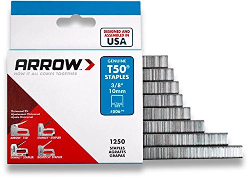 Arrow Fastener 50624SPTP 3/8" T50 Staples