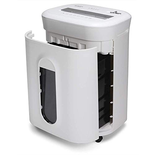 Aurora AU1060MA Professional Grade 10-Sheet High Security Micro-Cut Paper and Credit Card Shredder/ 60 Minutes/Security Level P-5, White, AU1060MA 10-sheet High Security Microcut