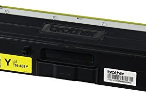 Brother Printer TN431Y Standard Yield Toner-Retail Packaging , Yellow