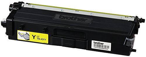 Brother Printer TN431Y Standard Yield Toner-Retail Packaging , Yellow