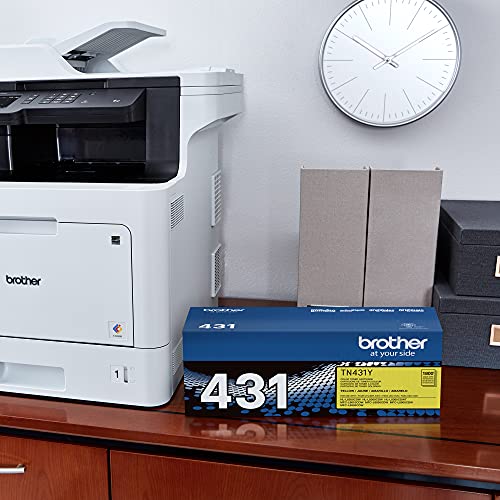 Brother Printer TN431Y Standard Yield Toner-Retail Packaging , Yellow