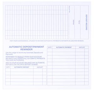 12 PCS Check registers for Personal Checkbook, Upgrade Checkbook Register and transactions Ledgers.